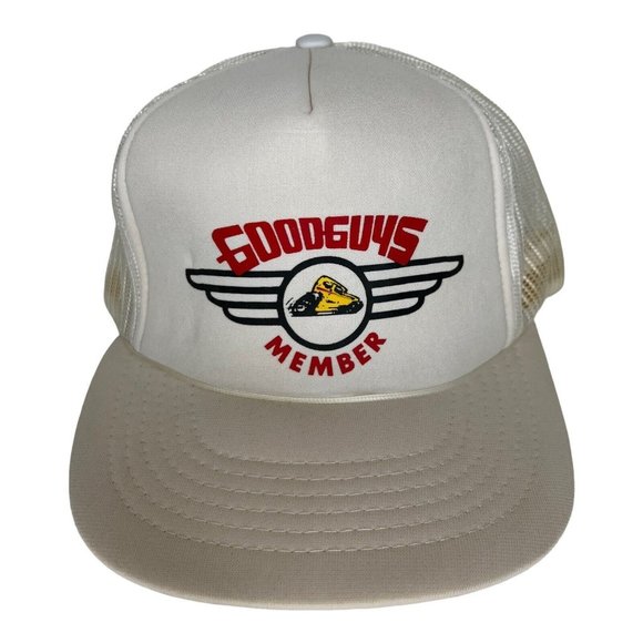 Yupoong | Accessories | Vintage Good Guys Member Trucker Snapback Hat ...